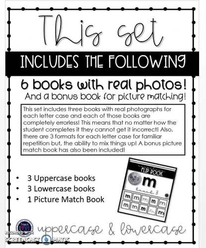 Alphabet Adapted Books for Letter M with Real Photos by Teach Love Autism