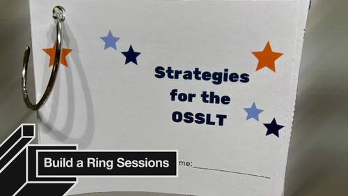 Bundle of OSSLT Sessions: Build a Ring of Strategies by Print with Ease ...