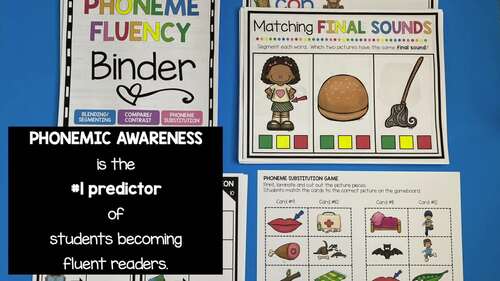 Blending Segmenting Substituting Phonemes Phonological Awareness CVC words