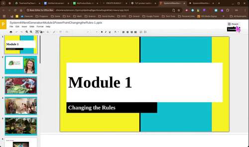 System 44 Next Generation Supplemental PowerPoint Bundle – Modules 1–8