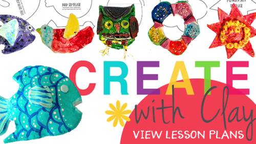 Create with Clay: Projects K-3 by Deep Space Sparkle | TPT