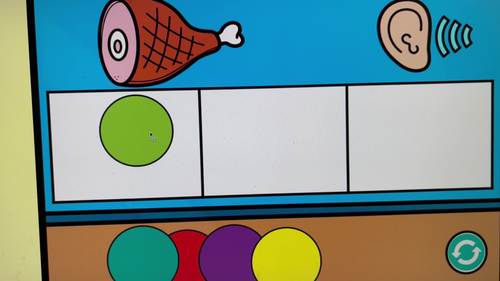 Phoneme Segmentation Practice Promethean Flip Chart by DP Sharpe Resources