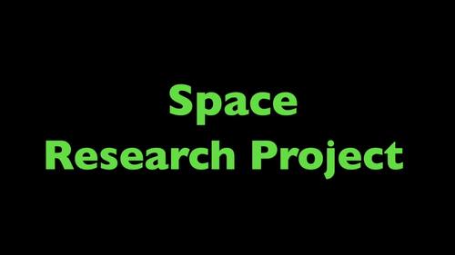 Space: A Research and Writing Project PLUS Centers! | TPT