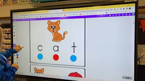 Short A Letter Sound Chaining Activity by Mrs Males Masterpieces