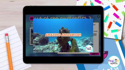 Creepy & Spooky Animals Digital Lessons Bundle Report Writing Bonus ...