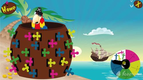 Pop Up Pirate Interactive Powerpoint Reward Game with parrot, Game Of ...