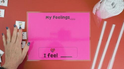 My Feelings Board with 15 Emotion in 2 Varieties (Cartoon + Photo ...