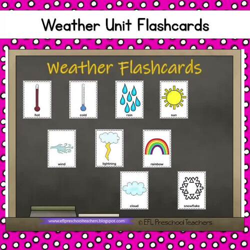 The Weather Unit for ESL BUNDLE by HOLISTIC English Resources by ROSA ...