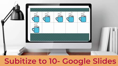 Subitizing to 10 by Eastern Shore Math Teacher | TPT