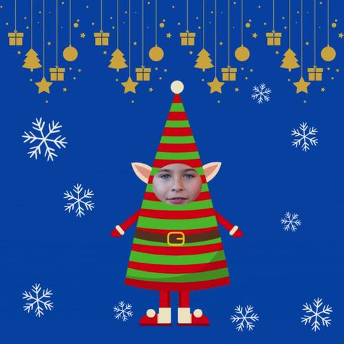 Christmas Gnomes Add Your Photo Face - Christmas Bulletin Board Idea ...