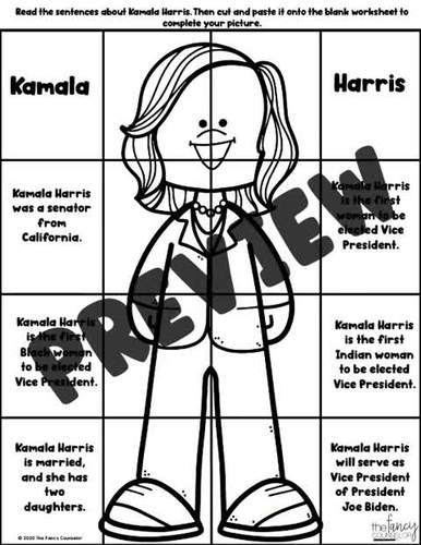 Joe Biden Kamala Harris Dr. Jill Biden Fact Puzzles 2020 Election