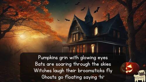 Halloween Night Choir Song Instrumental Track No Vocals | TPT