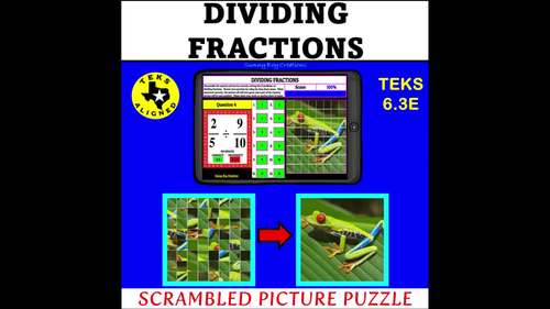 Dividing Fractions – Digital Bundle by Sunny Boy Creations | TpT