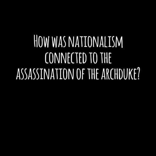 Causes of World War 1 DBQ by All Things History Lesson Plans | TPT