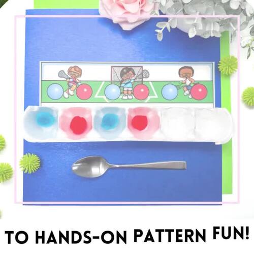 Lacrosse Patterns Activities for Sports Math Centers - Making Color ...