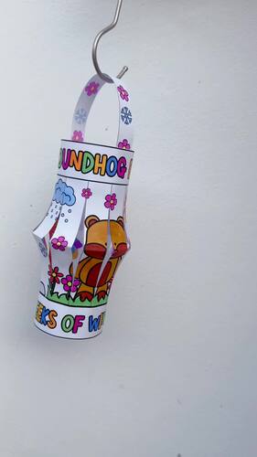 Groundhog Day Lantern Craft & Coloring Activity – Fun and Easy for Kids