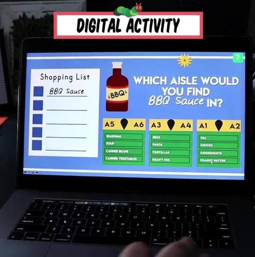 Finding Groceries - Digital and Hands On Activities | TPT