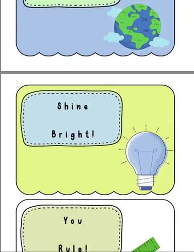 20 Cute Good Luck Notes For Testing/End of the Year! by Elementary Utensils