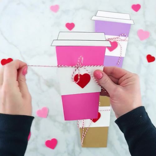 Coffee Cup Mother's Day Card Template by I Heart Crafty Things | TPT