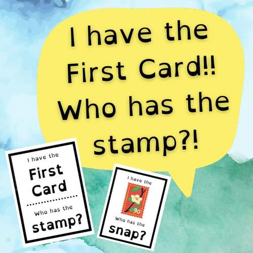I Have, Who Has S Blends | Cooperative Review Game by The Faithful Fountain
