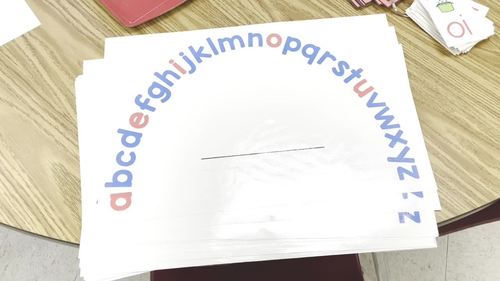 Alphabet Arc Mat for Phonics | Word Building with Magnet Letters | 12 x ...