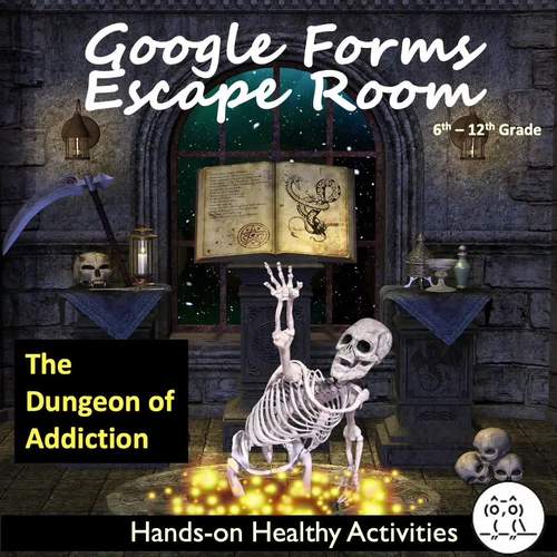 Health Escape Room: The Dungeon of Addiction Digital Google Forms ...