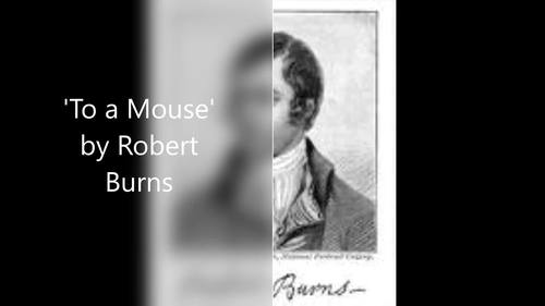 Of Mice and Men - to a mouse by David McLean | TPT
