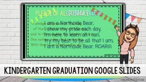 Kindergarten Graduation Certificates & Awards with Google Slides Slideshow