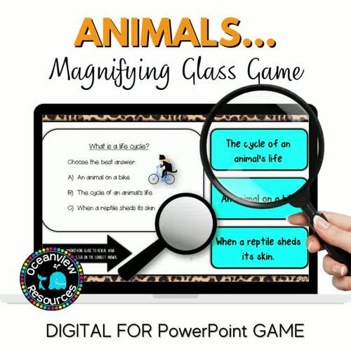 ANIMAL FACTS GAME l PowerPoint Game l IWB by Oceanview Resources