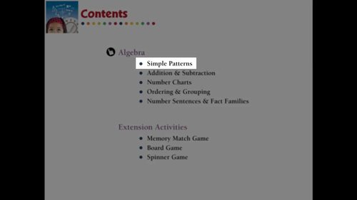 Algebra: Simple Patterns - Practice the Skill 3 - MAC Gr. PK-2 | TPT