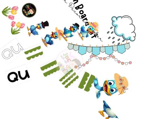 Ducks Spring Bulletin Board kit | Classroom Door Decor| Printable ...