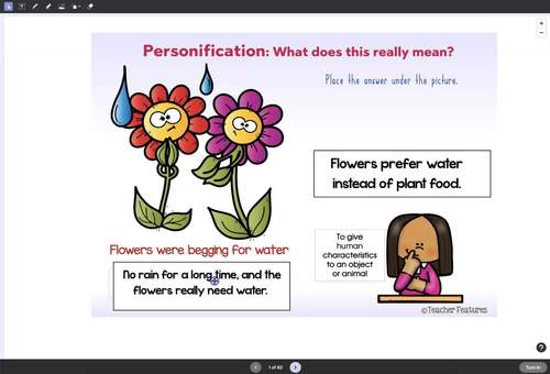 FIGURATIVE LANGUAGE, SIMILE, METAPHORS & IDIOMS Printables + EASEL