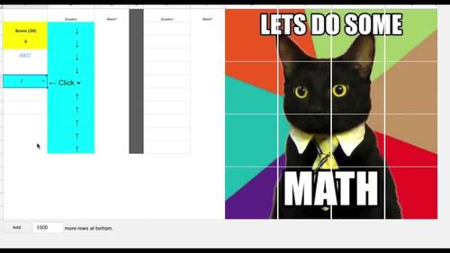 Mystery Math Memes - Unlimited Integer Addition & Subtraction by Play