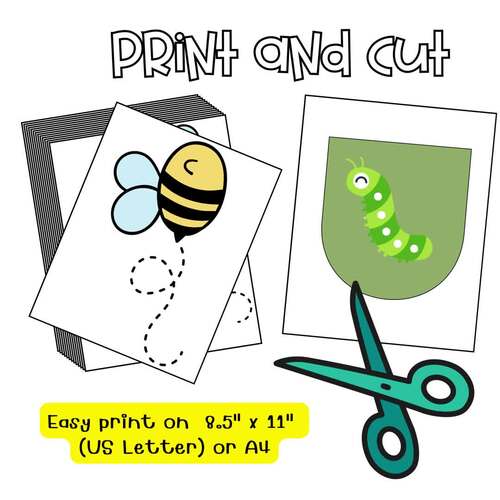Spring Silly Goose Bulletin Board Kit - Garden Theme Door Decor (Editable)