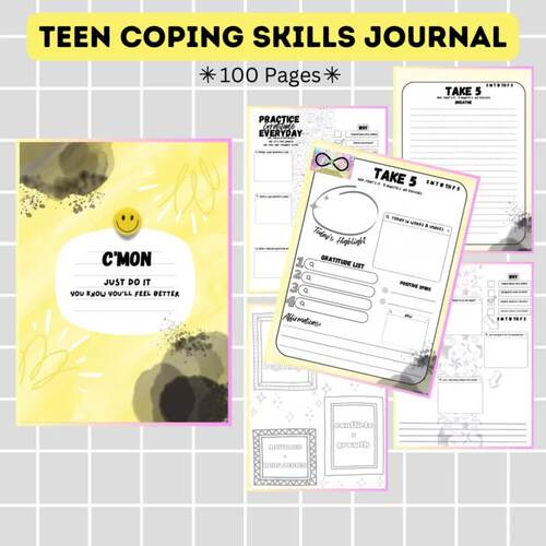 Social Emotional Learning Journal by Crystal Sky Solutions | TPT
