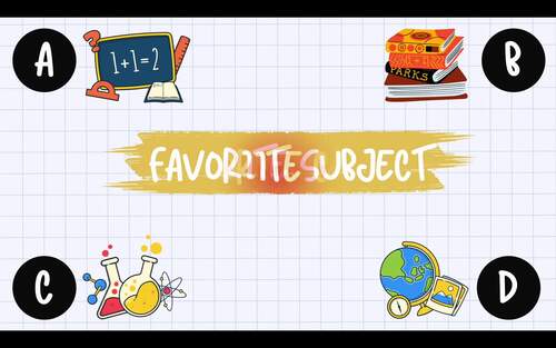 Back to School 4 Corners Game | Favorite Things by Peace & Passion