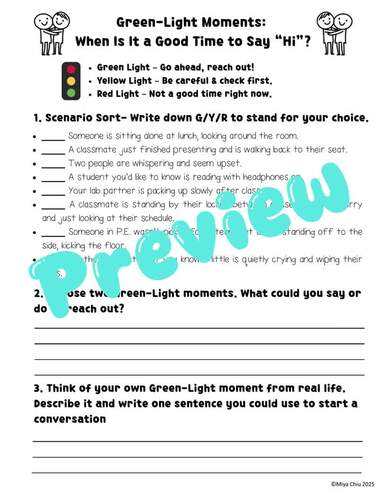 Middle School Friendship Skills SEL Bundle: Building Healthy Relationships