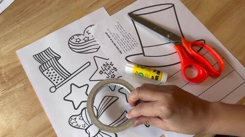 4th of July Activity Pack + Hat Craft | Independence Day Worksheets ...