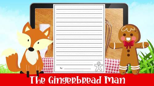 Gingerbread Man Retell Planning & Writing Templates - Print & Go!