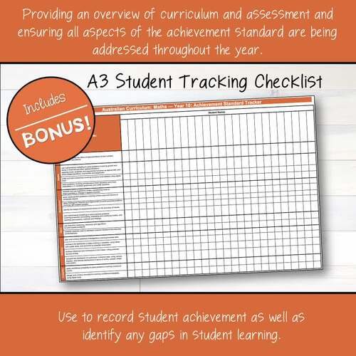 V9 Australian Curriculum MATHEMATICS ACHIEVEMENT STANDARD CHECKLISTS ...