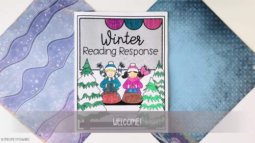 Winter Reading Response Pages Graphic Organizers Listening Center 1st ...