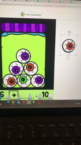 Digital October Math Seesaw by Clase de Manzanitas Bilingues | TpT