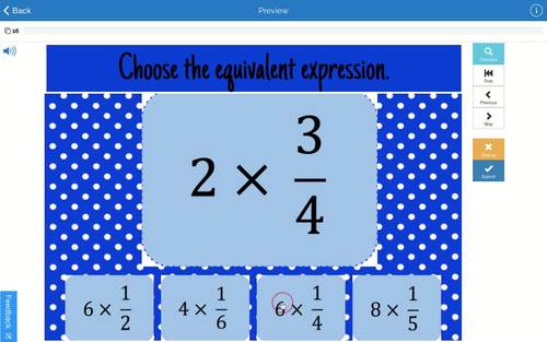4th Grade Fraction Multiples as Multiples of Unit Fraction | BOOM | 4 ...