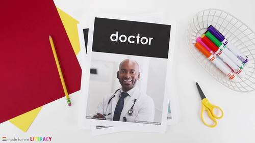 Made For Me Literacy: Community Helpers (Level A) Special Education & Pre K