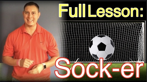 Distance Learning Physical Education Activity: Sock-er Video by The PE Spot