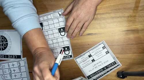 Troublemaker Novel Study Escape Room Review Questions Scoot Activity No ...