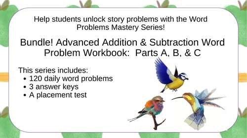 Word Problem Intervention for Addition & Subtraction with Regrouping ...