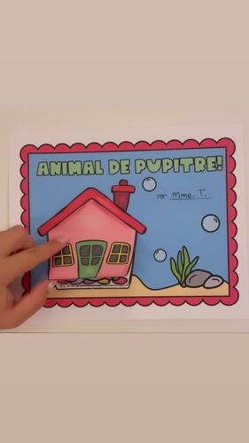 FRENCH Desk Pets Classroom Management Strategy! by Visiter Madame T