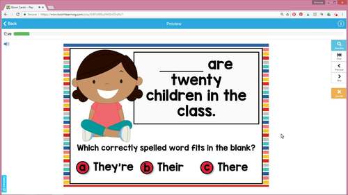 Tricky Homophones Boom Cards by Second Grade Smiles | TpT