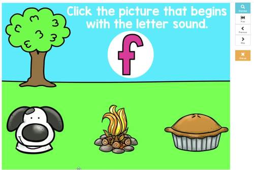 Beginning Sounds Boom Cards by Practical Primary Teacher | TpT